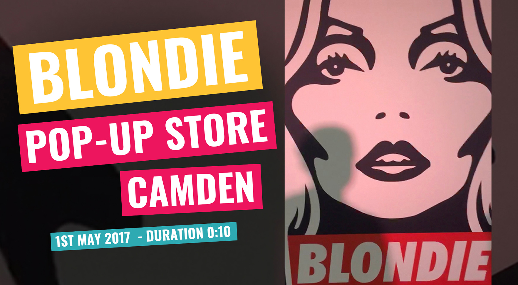 Blondie Pop-Up Store - The Best Of Blondie