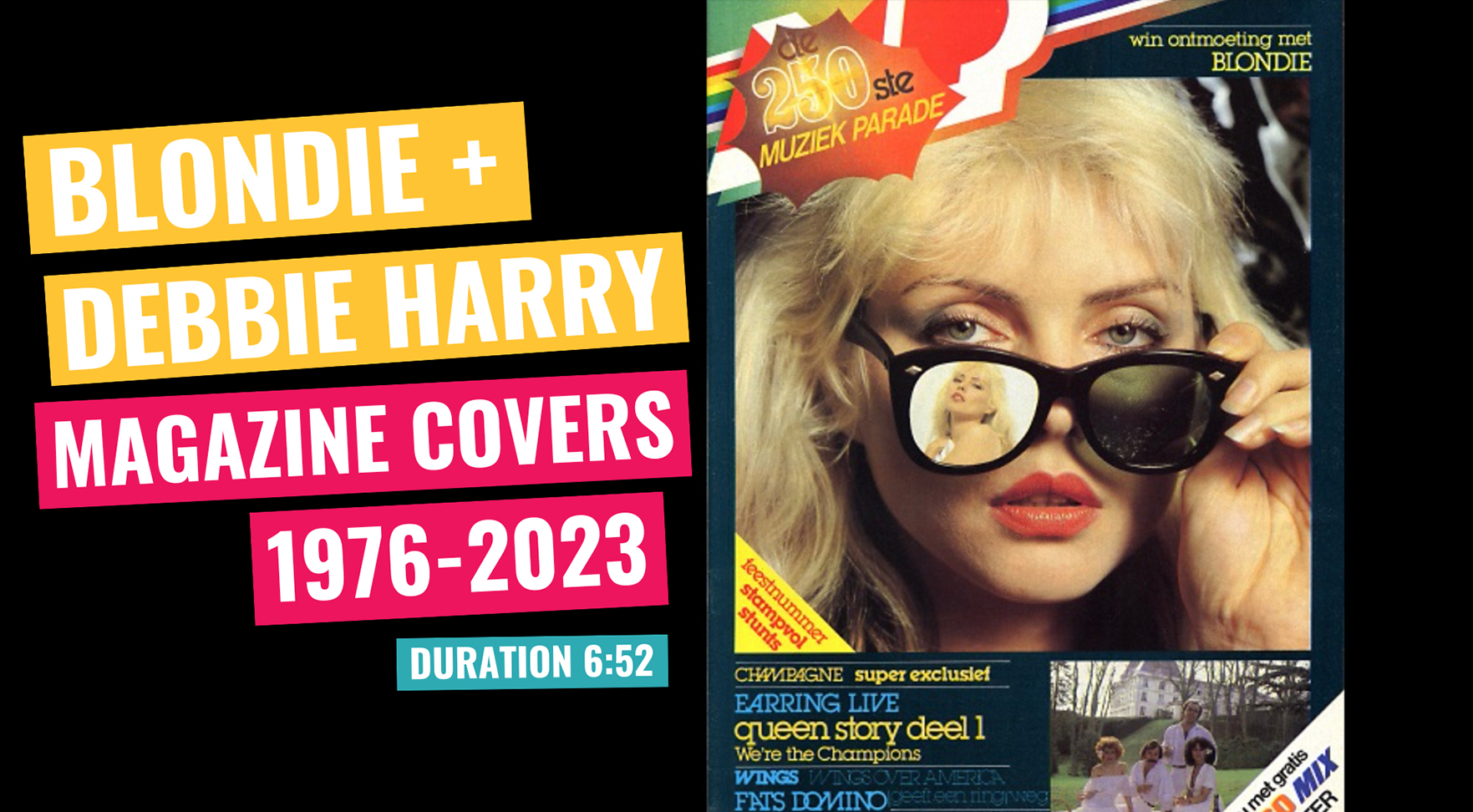 Blondie + Debbie Harry Magazine Covers 1976-2023 - The Best Of Blondie