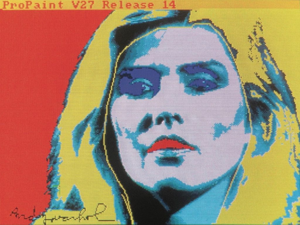 Andy Warhol’s $26m Digital Portrait of Debbie Harry Hits Market - The ...