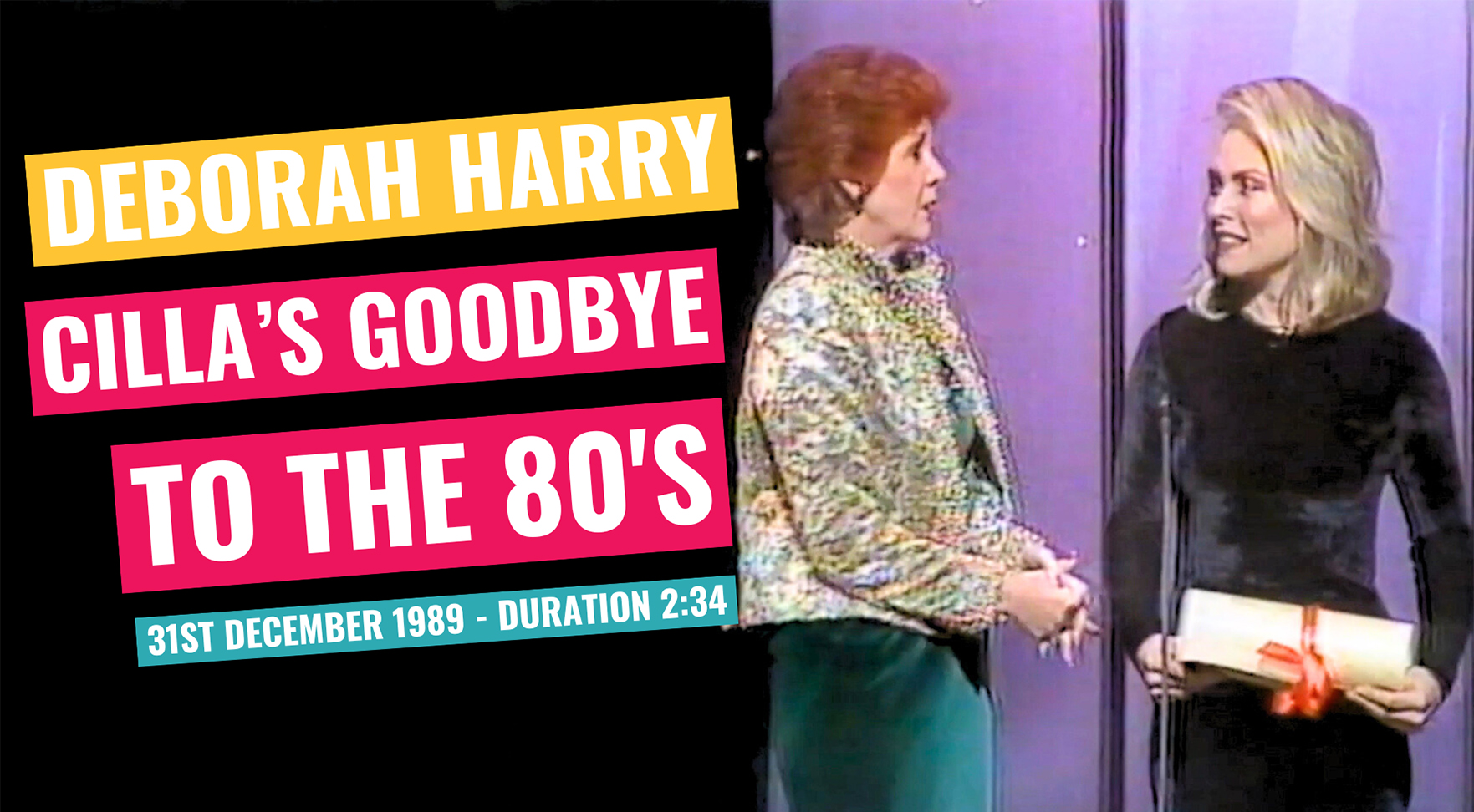 Cilla's Goodbye To The 80's - The Best Of Blondie